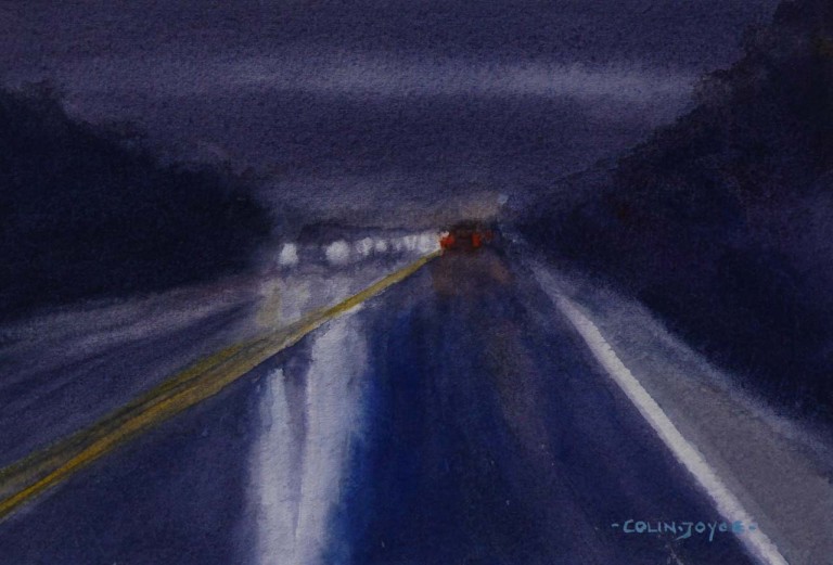 Night Drive - Colin Joyce Fine Art